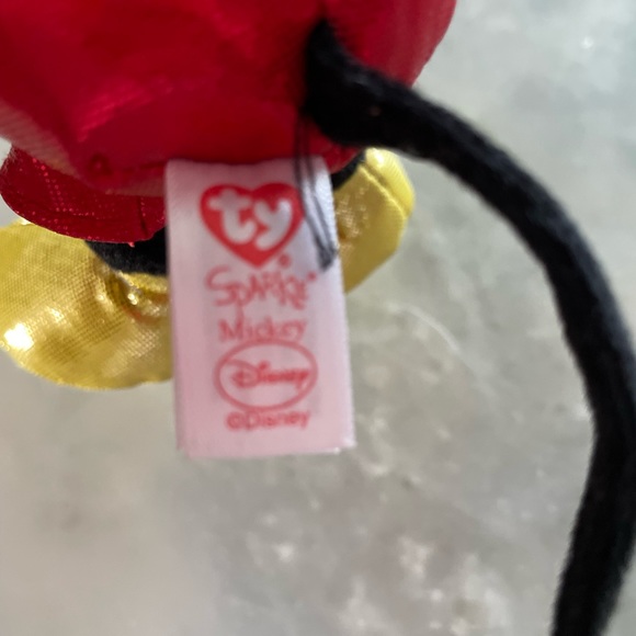 Disney | Toys | Ty Sparkle Mickey Mouse 8 Plush Disney Toy | Poshmark